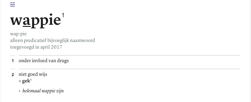 wappiegeluid - Taalbank
